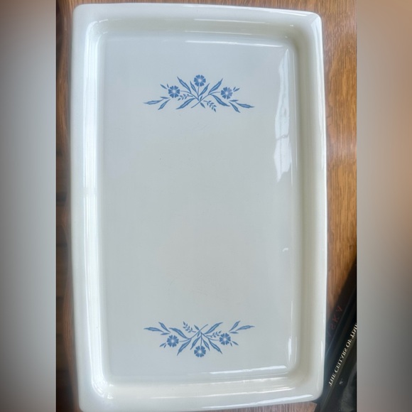 Corningware | Kitchen | Vintage Corningware White And Blue Floral ...
